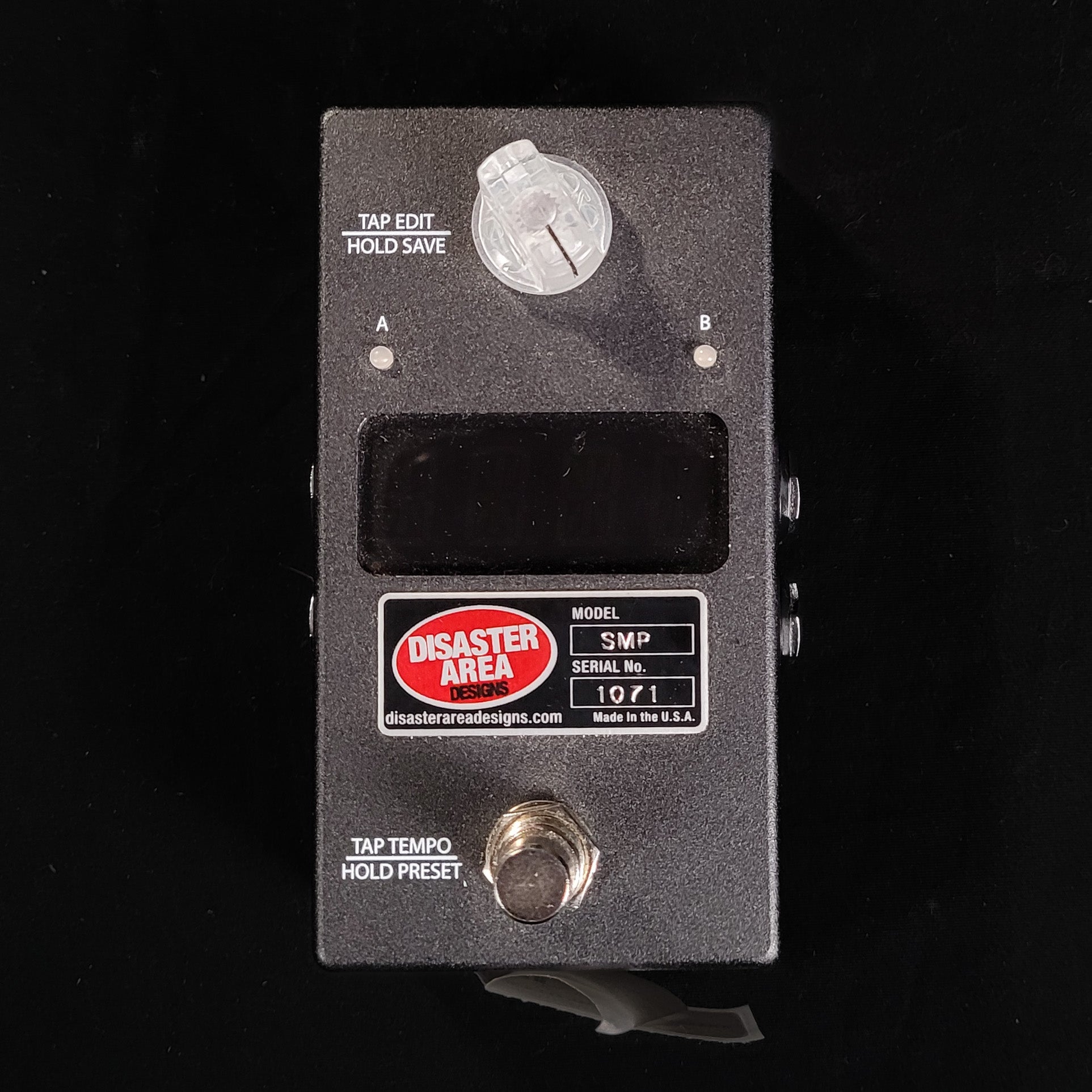 Disaster Area Smartclock Tap Tempo Pedal