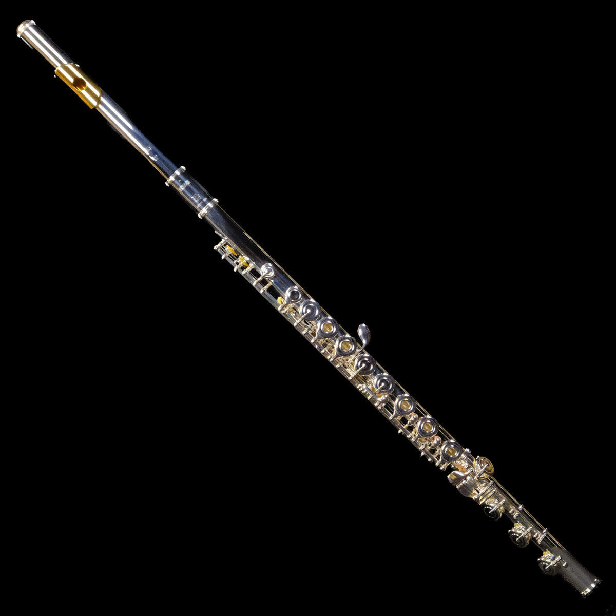 Yamaha Intermediate Flute w/Gold Lip Plate - YFL-482H/LPGP
