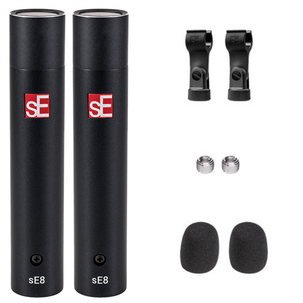 sE Electronics sE8 Small-diaphragm Condenser Microphone (Stereo Matched ...